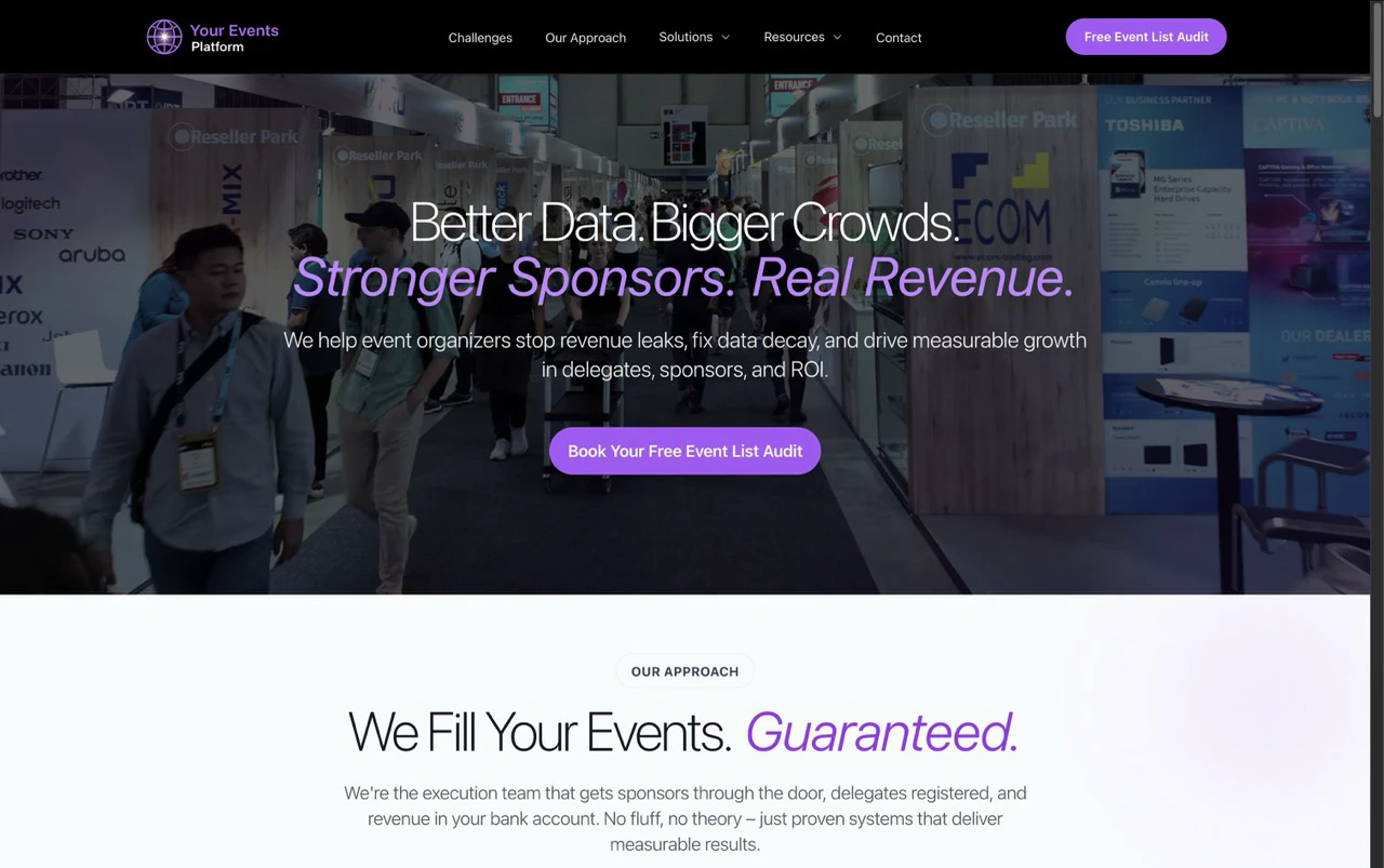 Your Events Platform | Global Event Industry Solutions